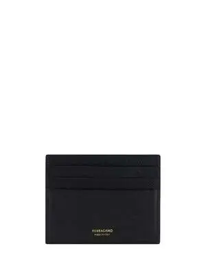 FERRAGAMO Leather Card Holder