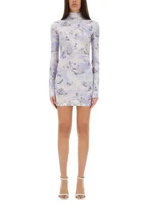 Off-White Off-White Women Serenity Short Dress Multicolor