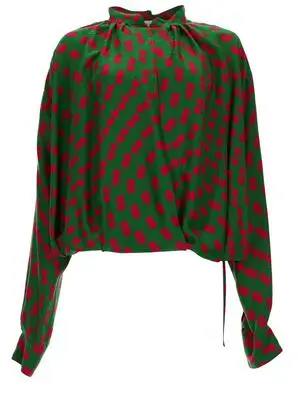 Dries Van Noten Blusa Cenver - Green