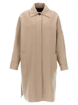 Max Mara Baruffa' Coat - Cream