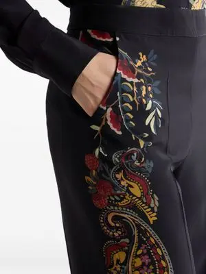 Etro Silk Trousers