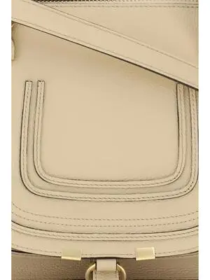 Chloé Marcie Handbag - Cream