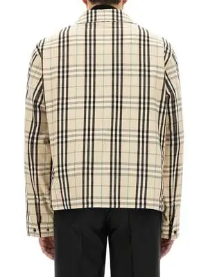 Burberry Vintage Check Jacket - Cream