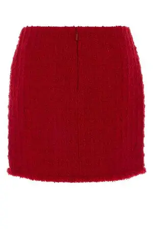 Versace Skirt Responsible Heritage Textured Tweed