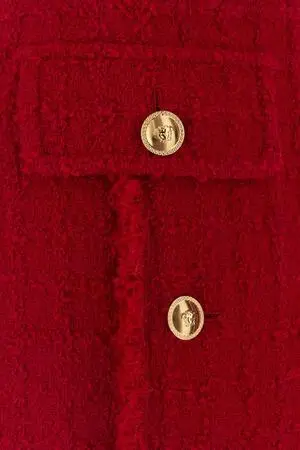 Versace Skirt Responsible Heritage Textured Tweed