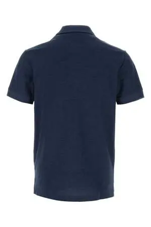 Burberry Navy Piquet Polo Shirt