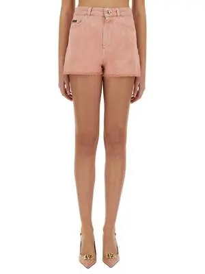 Dolce & Gabbana Denim Shorts - Pink