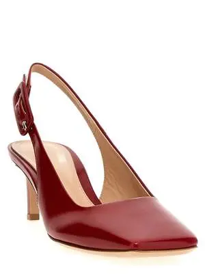 GIANVITO ROSSI Ric' Slingbacks - Red