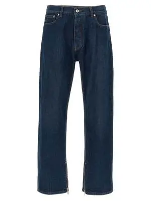 Off-White Arr Zip Skate' Jeans - Blue
