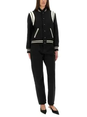 Saint Laurent Wool Teddy Jacket