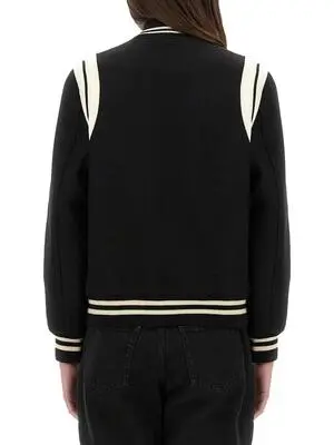 Saint Laurent Wool Teddy Jacket