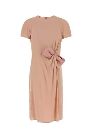 Valentino Garavani Crepe Dress - Pink