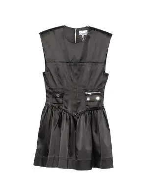 GANNI Corset Mini Dress - Multicolor