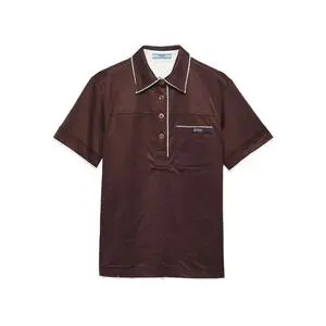 Prada Tops Polo Tops - Brown