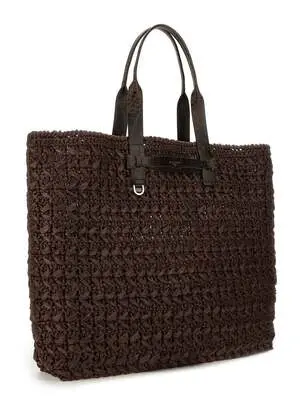 Dolce & Gabbana Woven Mesh Shopping Bag