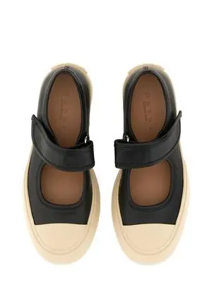 Marni Mary Jane Sneaker - Black
