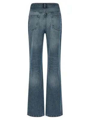 A.p.c. Romy Stonewashed Flare Jeans