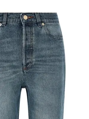 A.p.c. Romy Stonewashed Flare Jeans
