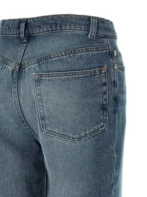 A.p.c. Romy Stonewashed Flare Jeans