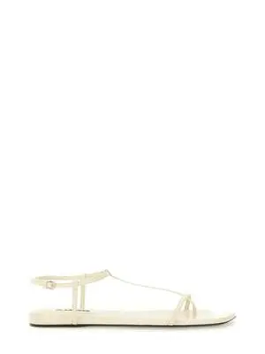 JIL SANDER Leather Sandal - Cream