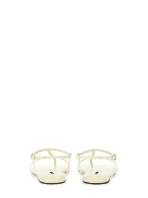 JIL SANDER Leather Sandal