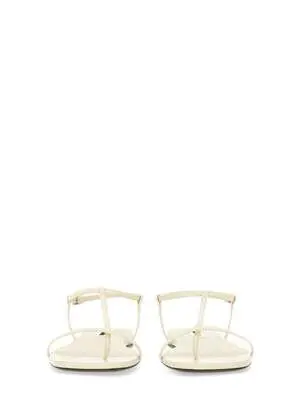 JIL SANDER Leather Sandal