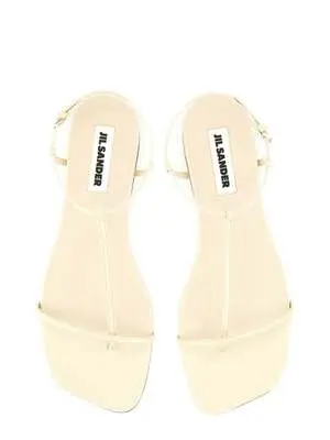 JIL SANDER Leather Sandal