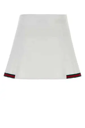 Gucci Poplin Mini Skirt
