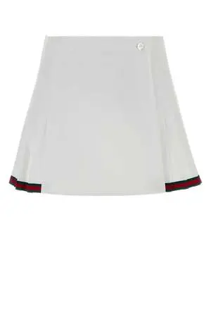Gucci Poplin Mini Skirt