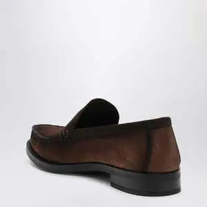 Prada Suede Leather Loafers