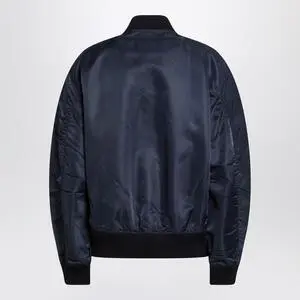 Prada Re-nylon Bomber Jacket - Blue