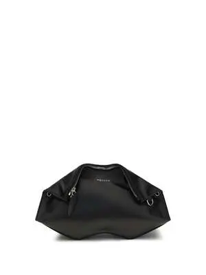 Alexander McQueen Manta Clutch - Black