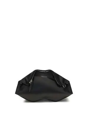 Alexander McQueen Manta Clutch - Black