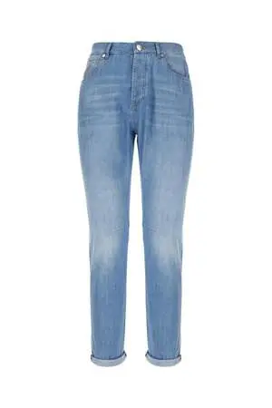 Brunello Cucinelli Straight Leg Jeans - Multicolor