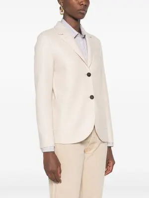 Harris Wharf London Wool Single-breasted Blazer Jacket
