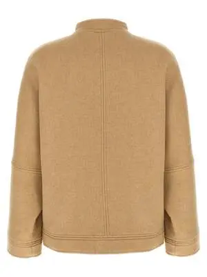 Max Mara Fascia Bomber Jacket - Cream