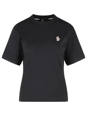 Moncler Cotton T-shirt - Black
