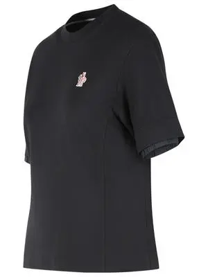 Moncler Cotton T-shirt - Black