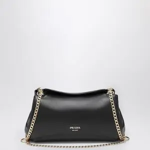 Prada Small Nappa Tumult Bag - Black