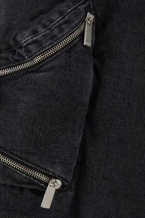 Off-White Cargo Denim Jeans - Multicolor