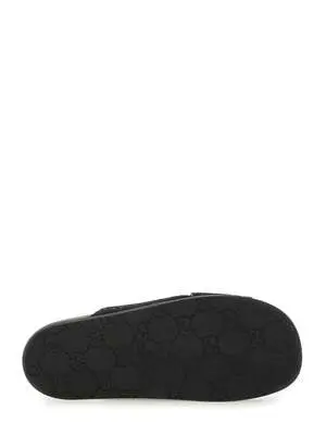 Gucci Sandal Slider With Gg Pattern