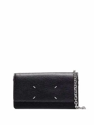 MAISON MARGIELA Four Stitches Messenger Bag - Black
