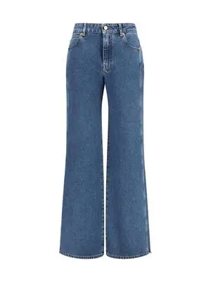 Balmain Straight Wide-leg Jeans