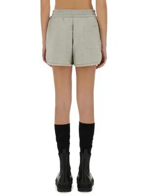 JIL SANDER Cotton Terry Shorts - Gray