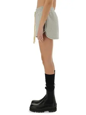 JIL SANDER Cotton Terry Shorts - Gray
