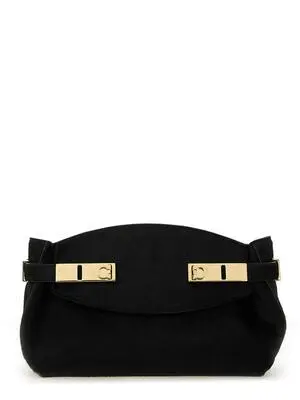 FERRAGAMO Hug Soft Bag - Black