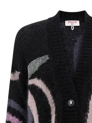 Emilio Pucci Emilio Marmo Cardigan - Black