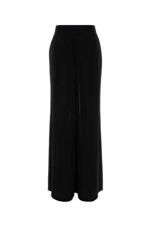 Alaïa Viscose Blend Wide-leg Pant