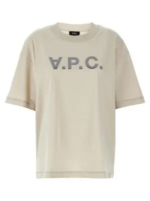 A.p.c. Oversize Grand Vpc' T-shirt - Cream