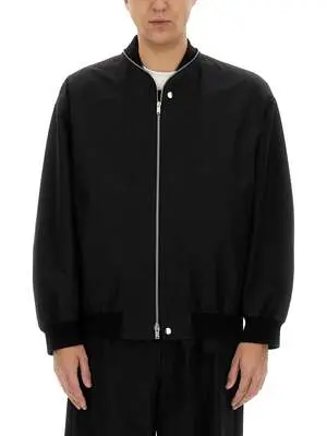 JIL SANDER Bomber Jacket - Black